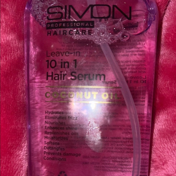 Simons | Hair | Simons Pink Hair Serum With Coconut Oil | Poshmark